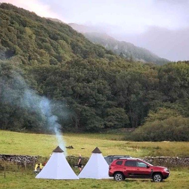 Camping in Gwynedd - Cefn Coed | The Greener Camping Club